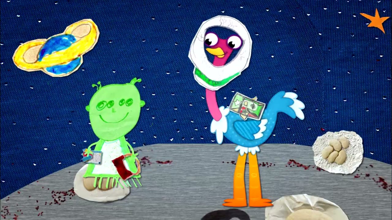 Olive the Ostrich |Olive Meets and the Forgetful Alien | Kids Cartoons ...