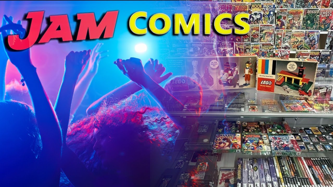 Vintage Comics Experts, Jam Comics, Slings Books All Day! - YouTube