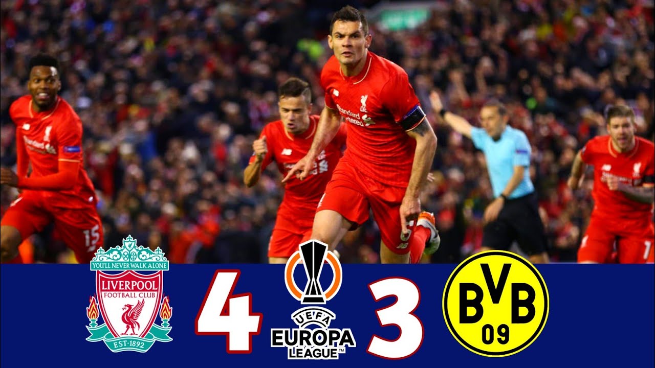 Liverpool 4 × 3 Borussia Dortmund ⏹️ Unbelievable Comeback | Highlights ...