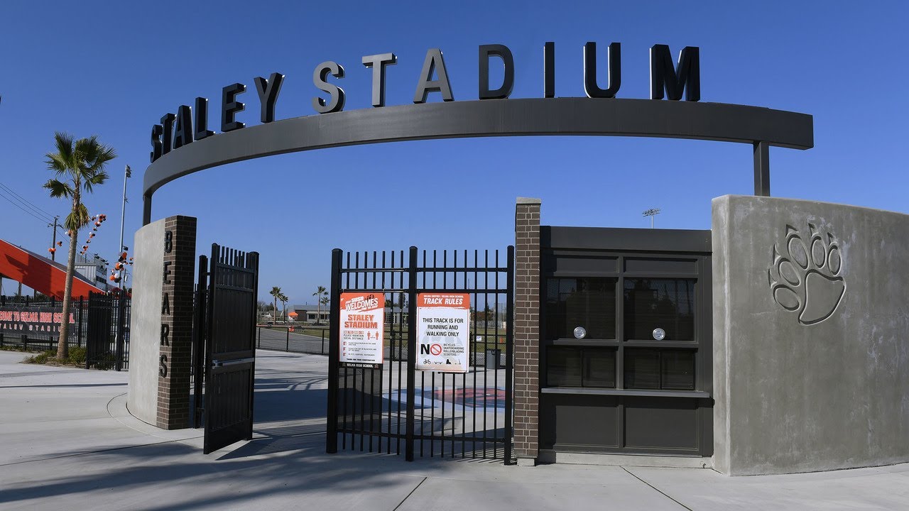Take a look at Selma High School's new Staley Stadium and track - YouTube