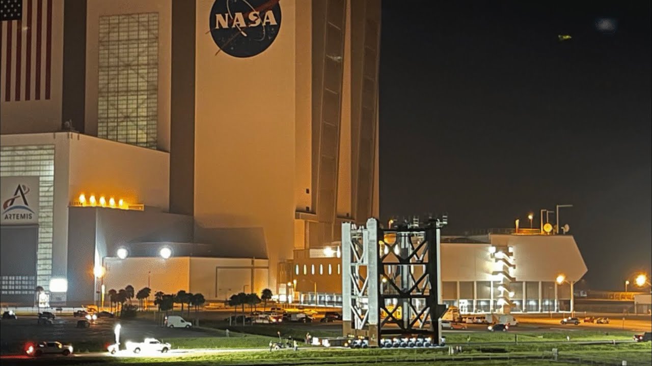 Replay: SpaceX moves first Starship tower segment for Florida launch ...