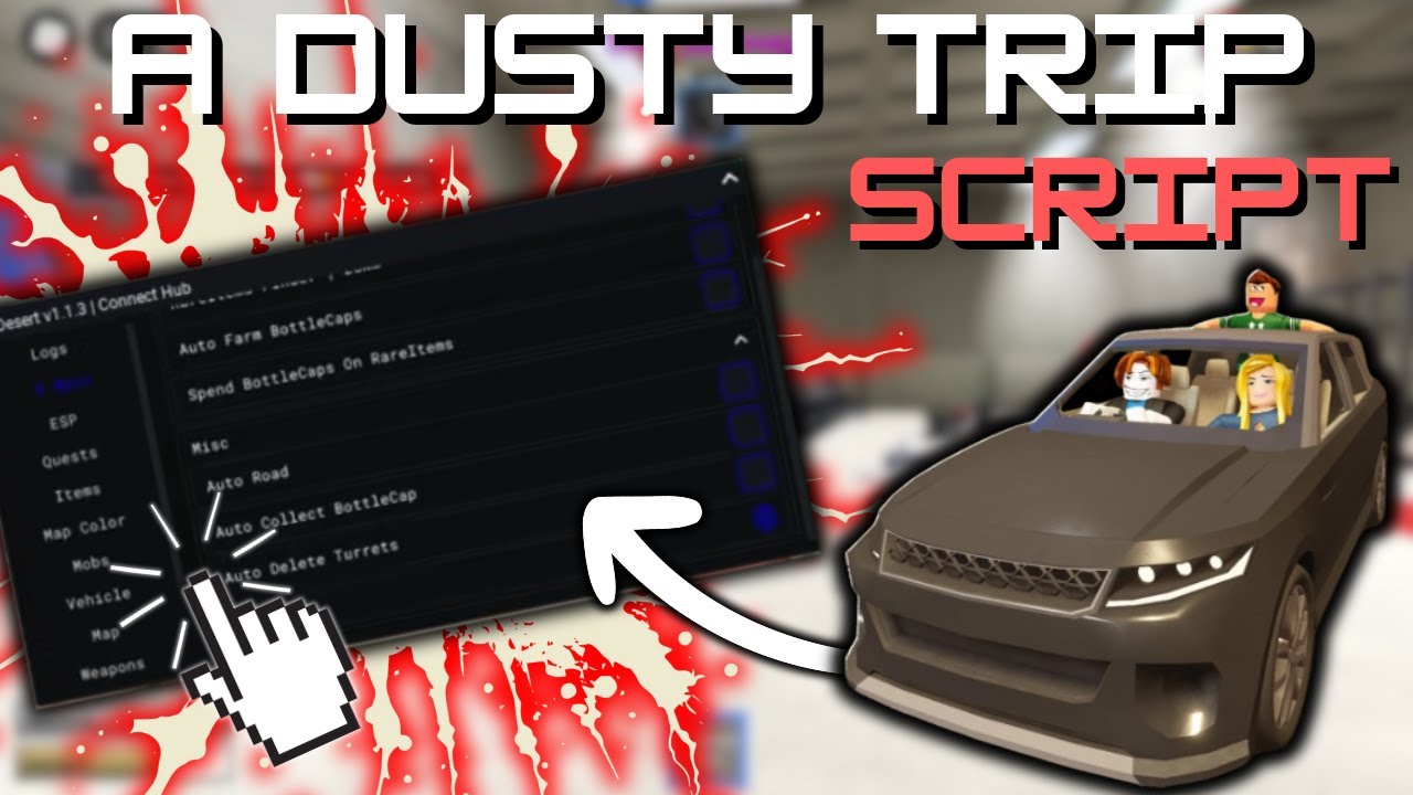 *NEW* a dusty trip OP SCRIPT(PASTEBIN 2025) (INF AMMO, KILL MOBS, SPEED ...