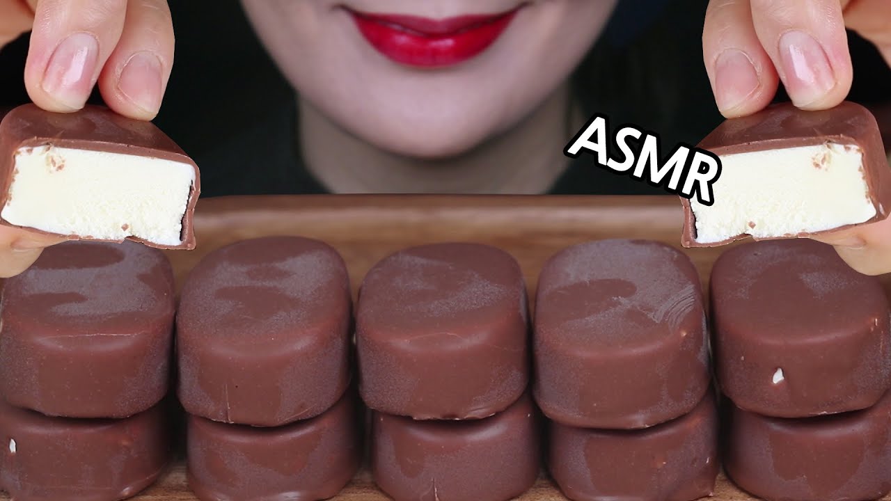 Asmr 티코 아이스크림 리얼사운드 먹방 Tico Chocolate Covered Icecream Youtube