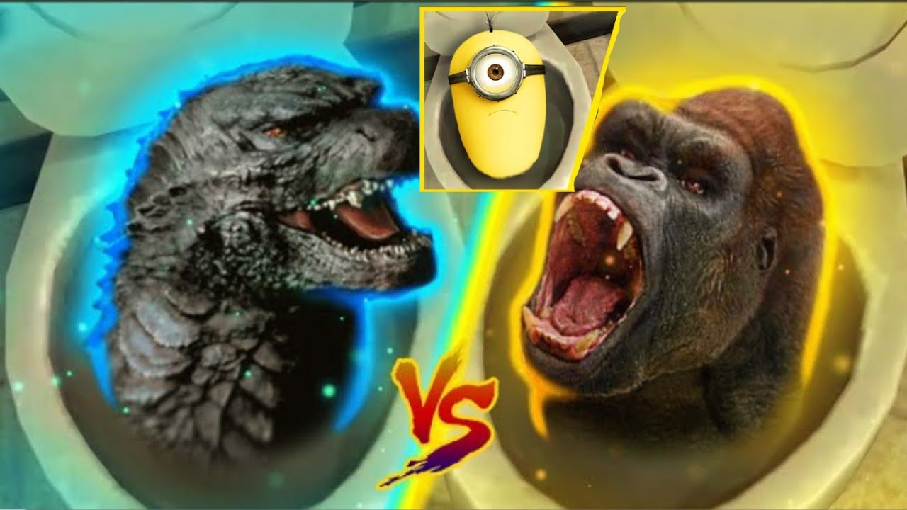 Godzilla x Kong: The New Empire / Despicable Me 4 - Skibidi Toilet Song ...