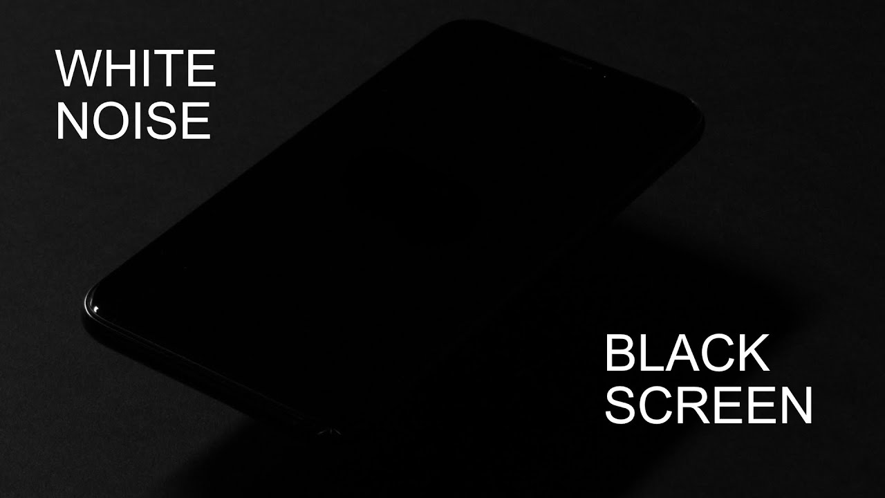 10 Hours of White Noise to Help You Sleep, Study or Relax | Black ...