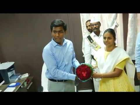 S SHANMOHAN, IAS TAKING CHARGE AS JOINT COLLECTOR, PRAKASAM DISRICT ON ...