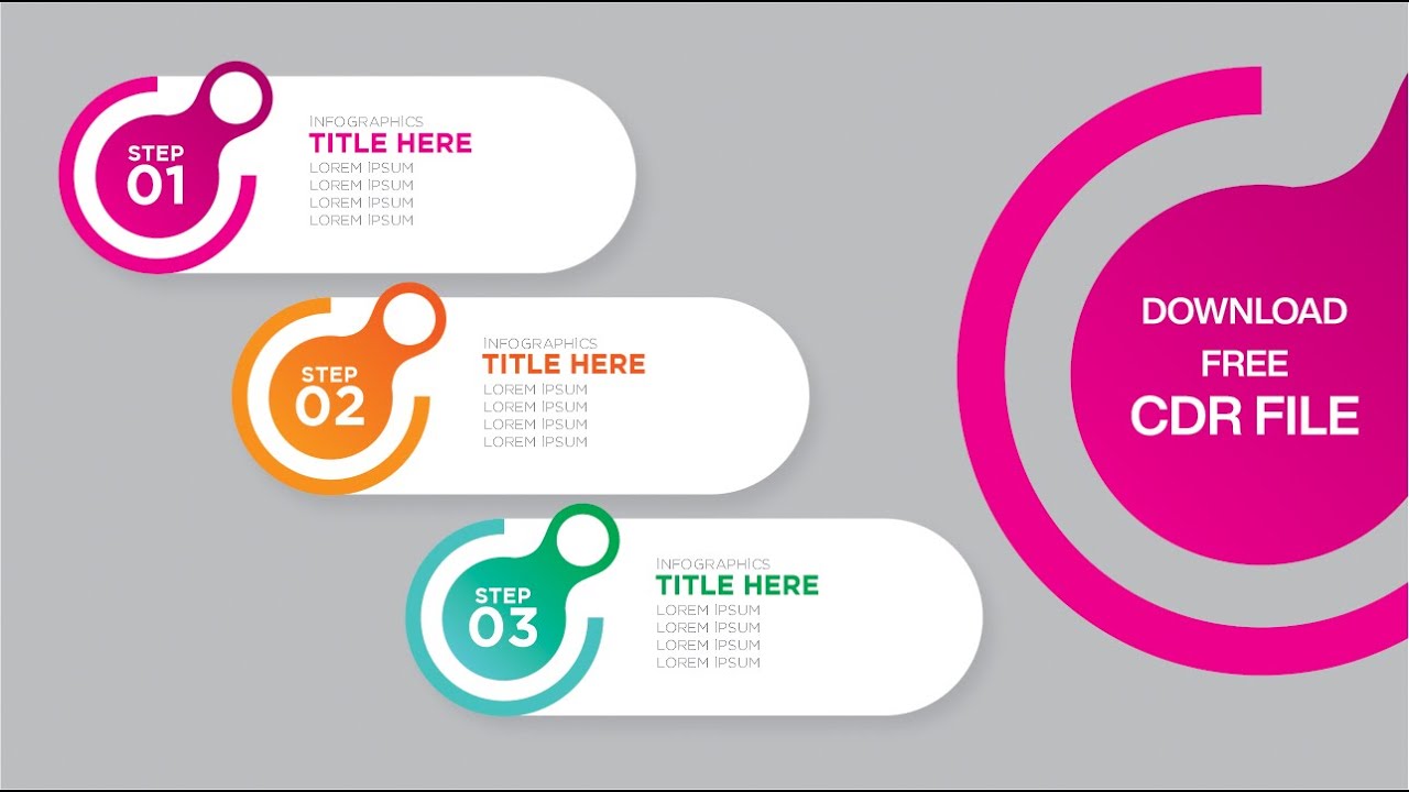 INFOGRAPHIC IN CORELDRAW | CORELDRAW TUTORIAL | FREE CDR - YouTube