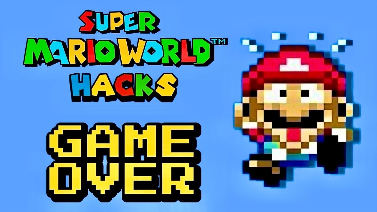 Evolution of Super Mario World ROM Hacks Game Over Screens - YouTube