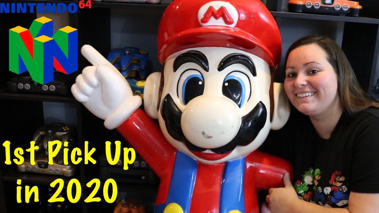 Nintendo’s RARE and Vintage MARIO STATUE - 1st Videogame Pick Up of ...