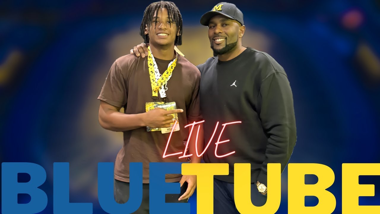 BlueTube LIVE: Michigan Stuffs SEC In A Locker For 4⭐EDGE Julius Holly ...