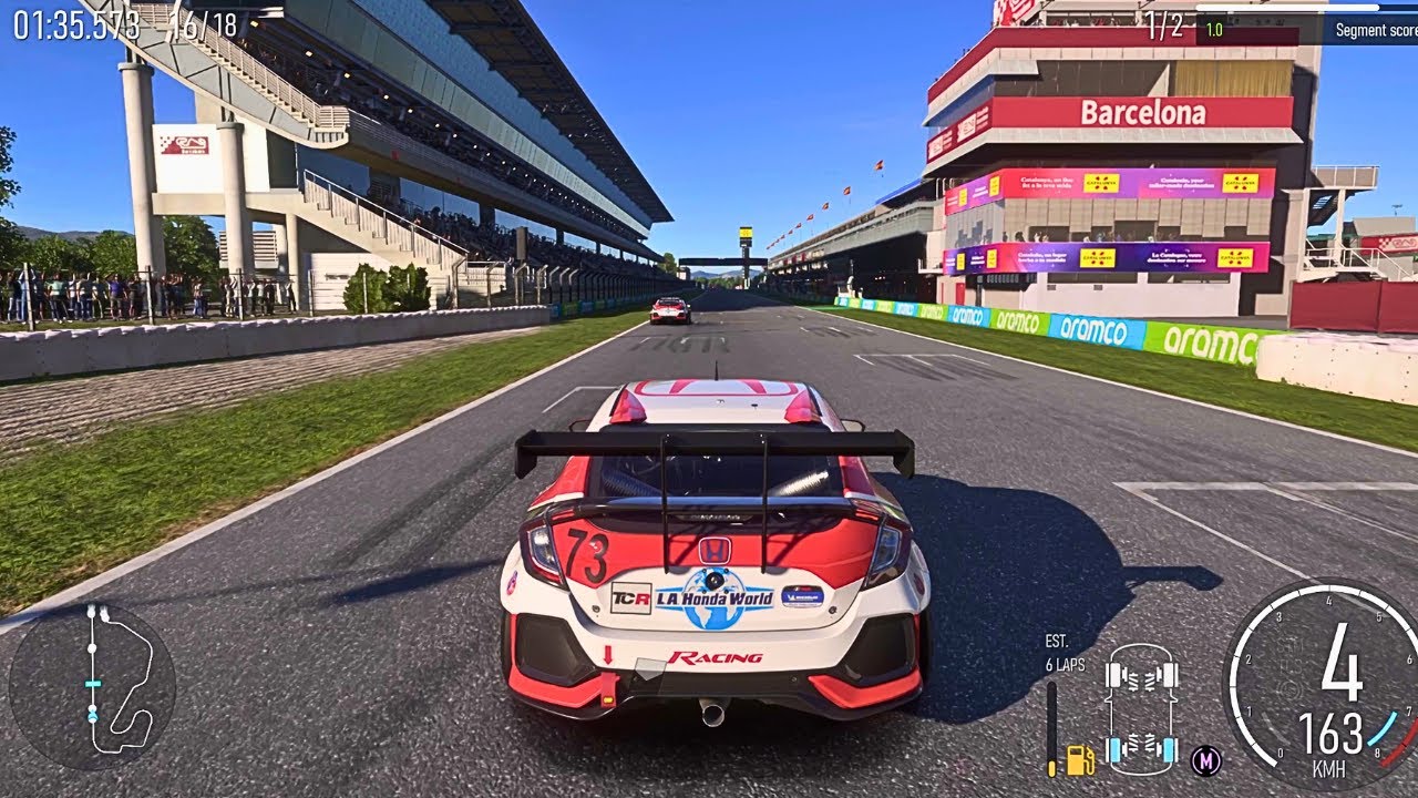 LA Honda World Racing Civic - FORZA MOTORSPORT 2023 - Steering Wheel ...