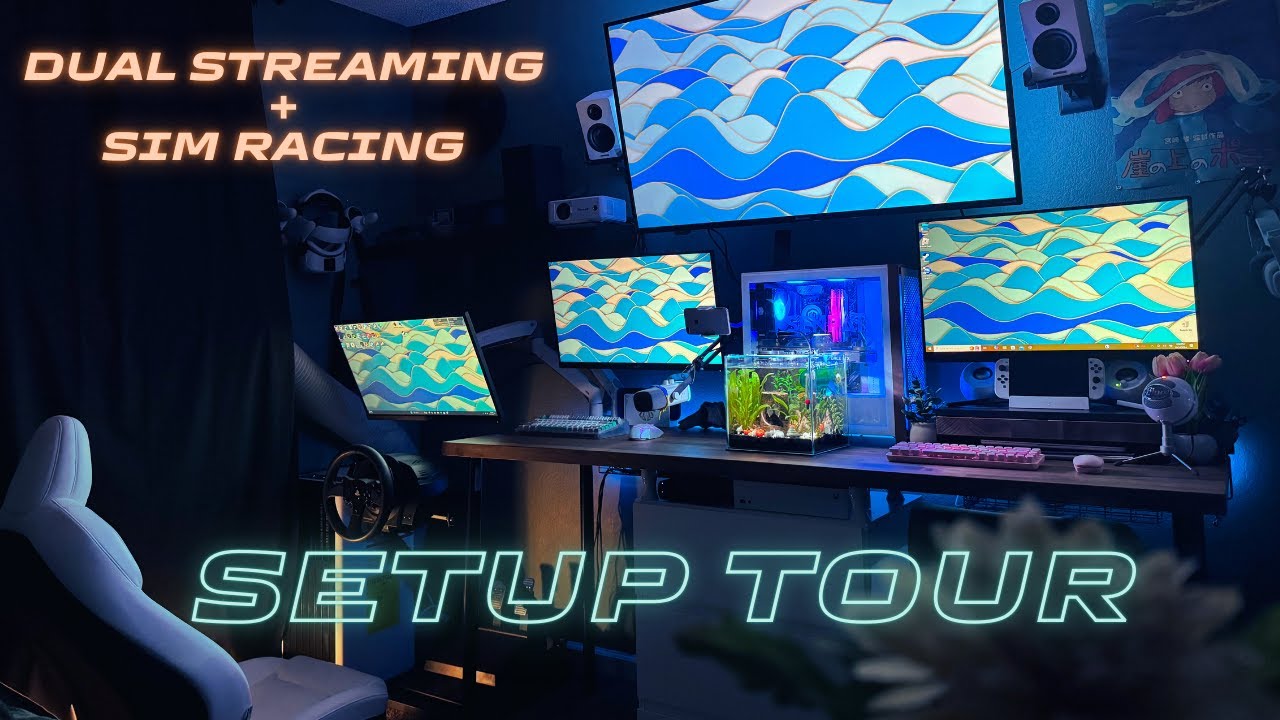 Epic Couple's Gaming Setup Transformation - YouTube