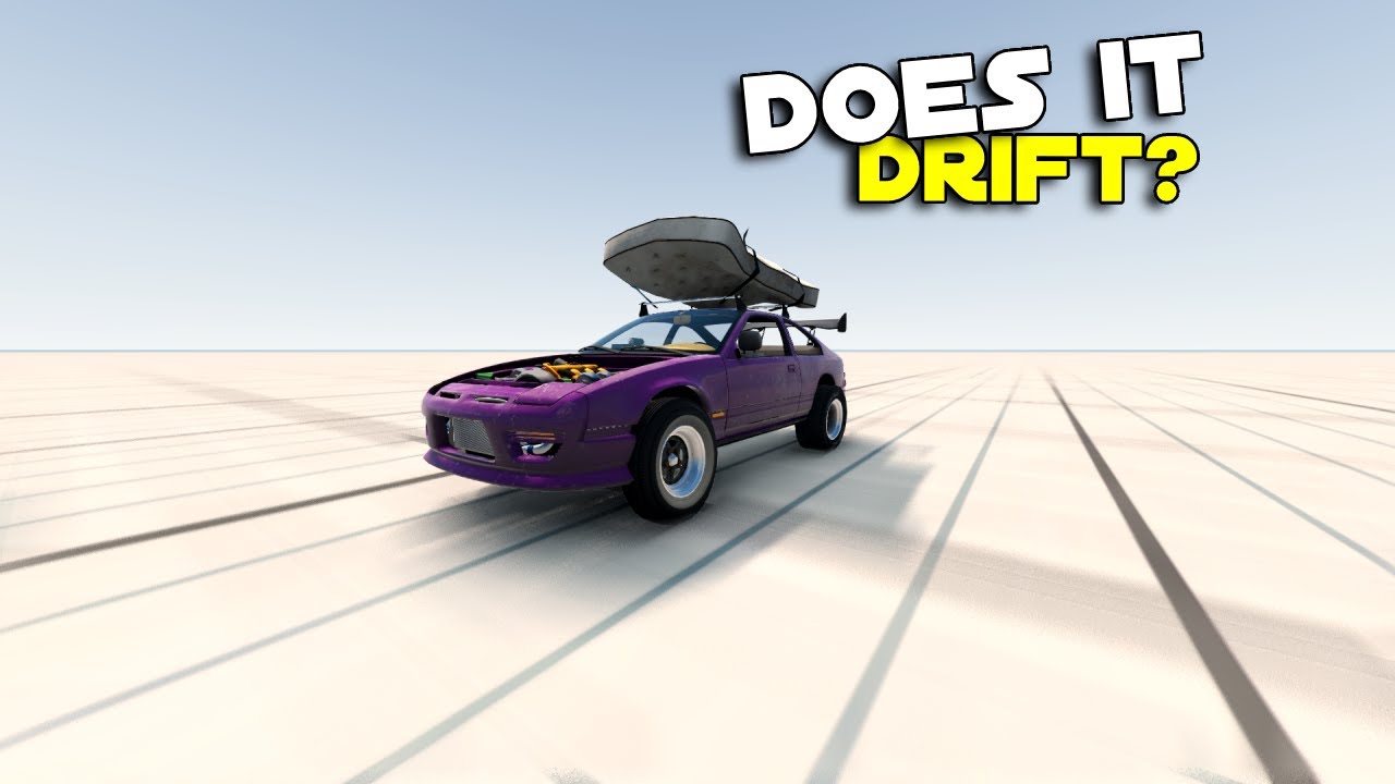 Trying to drift the most Random Cars in Beam.NG Drive! - YouTube