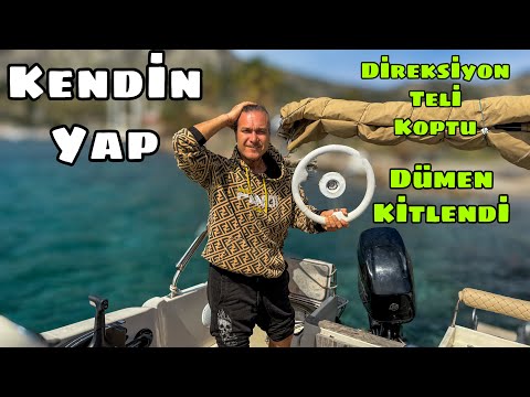Mercury 60 HP Direksiyon Teli ve Kutusu Değişimi / KENDİN YAP