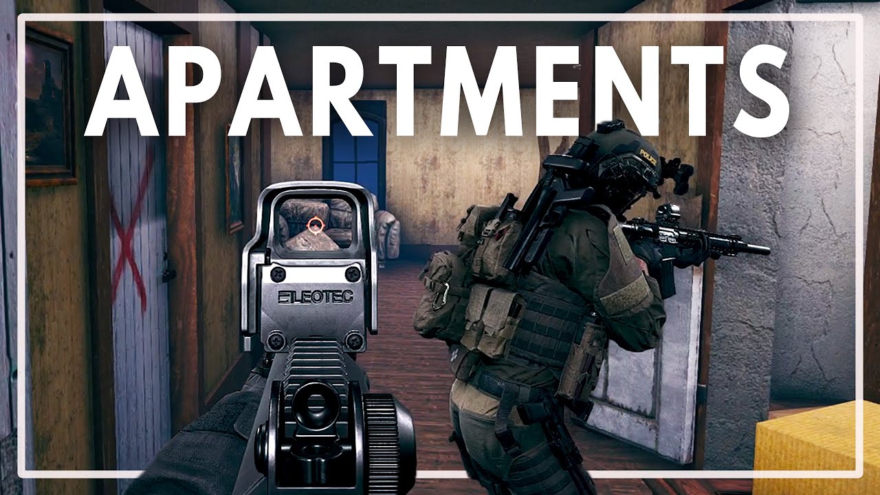 CLOSE CALLS in this TACTICAL SWAT TEAM CLEARING of Apartments | READY ...