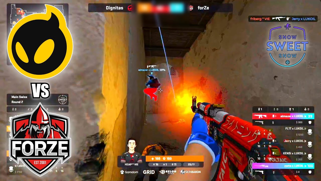 forZe vs Dignitas - Snow Sweet Snow 3 | CSGO HIGHLIGHTS - YouTube