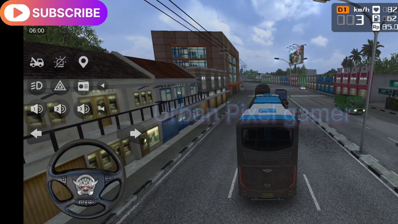Realistic Bus driving game || bus driving simulator game 2025 - YouTube