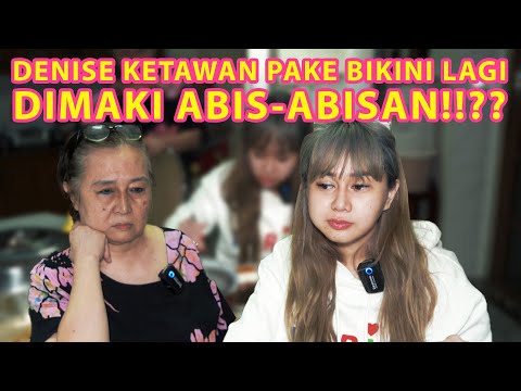 DENISE KETAWAN PAKE B1K1N1 LAGI, DIMAKI ABIS-ABISAN!!??