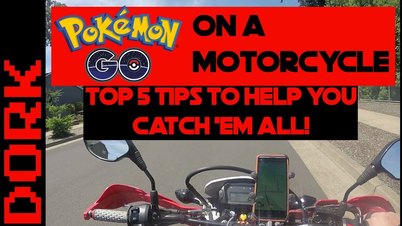 Pokemon Go on a Motorcycle: Tips for Setup, Recon, Egg Hatching ...