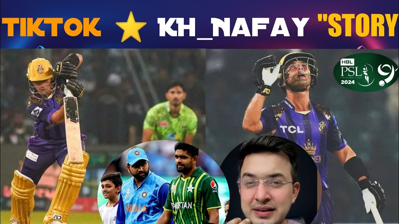 Khawaja Nafay _ "Real Story" TikTok⭐ To _ PSL 9 _ ka _ Safer _ Favorite ...