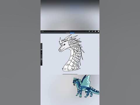 Drawing Queen Snowfall from Wof - YouTube