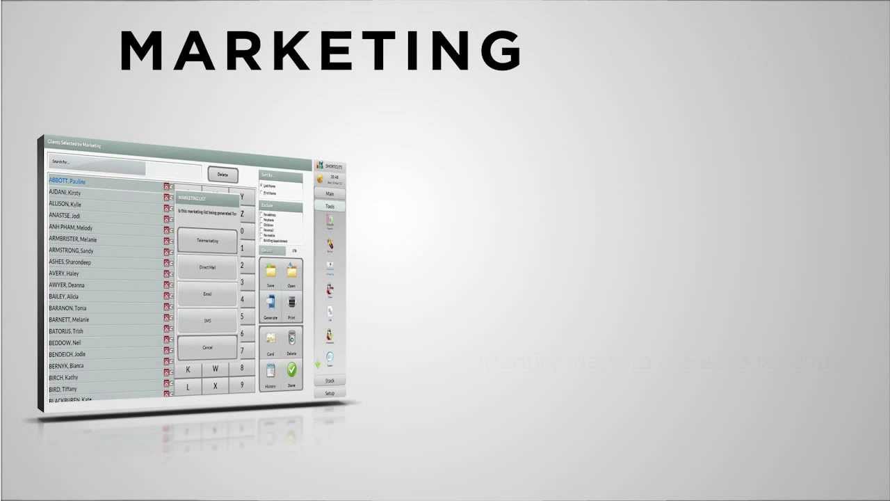 Shortcuts Target Marketing Spa Demo Video - YouTube