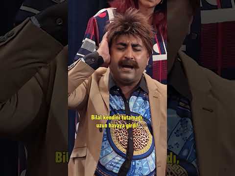 Bilal Kendini Tutamadı, Uzun Havaya Girdi! 😁 #Shorts #bkm #komedi #güldürgüldürshow