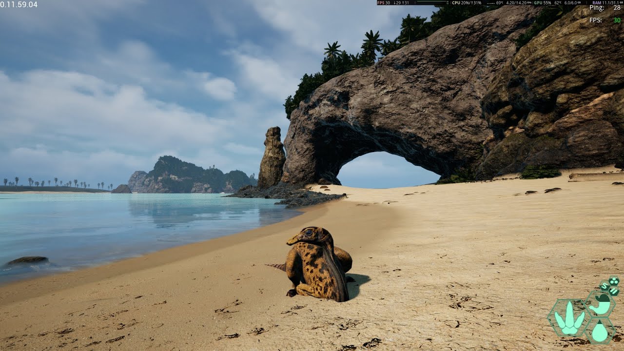 The Isle EVRIMA Isla SPIRO as a Homo sapiens and galli on my OWN server ...
