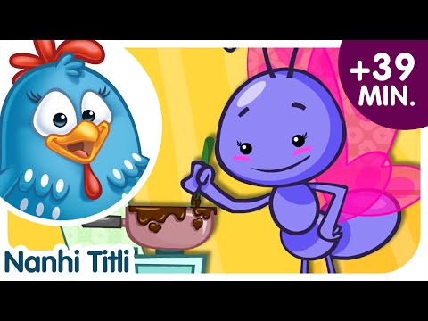 Lottie Dottie Murgi - Galinha Pintadinha | Hindi Nursery Rhymes | Nanhi Titli | Little Butterfly