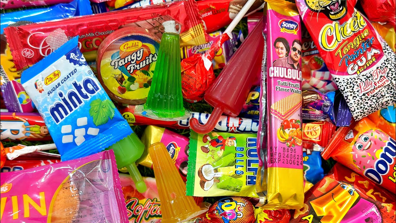 Satisfying and Relaxing Opening Candy ASMR , Toy Box ,Unpacking - YouTube