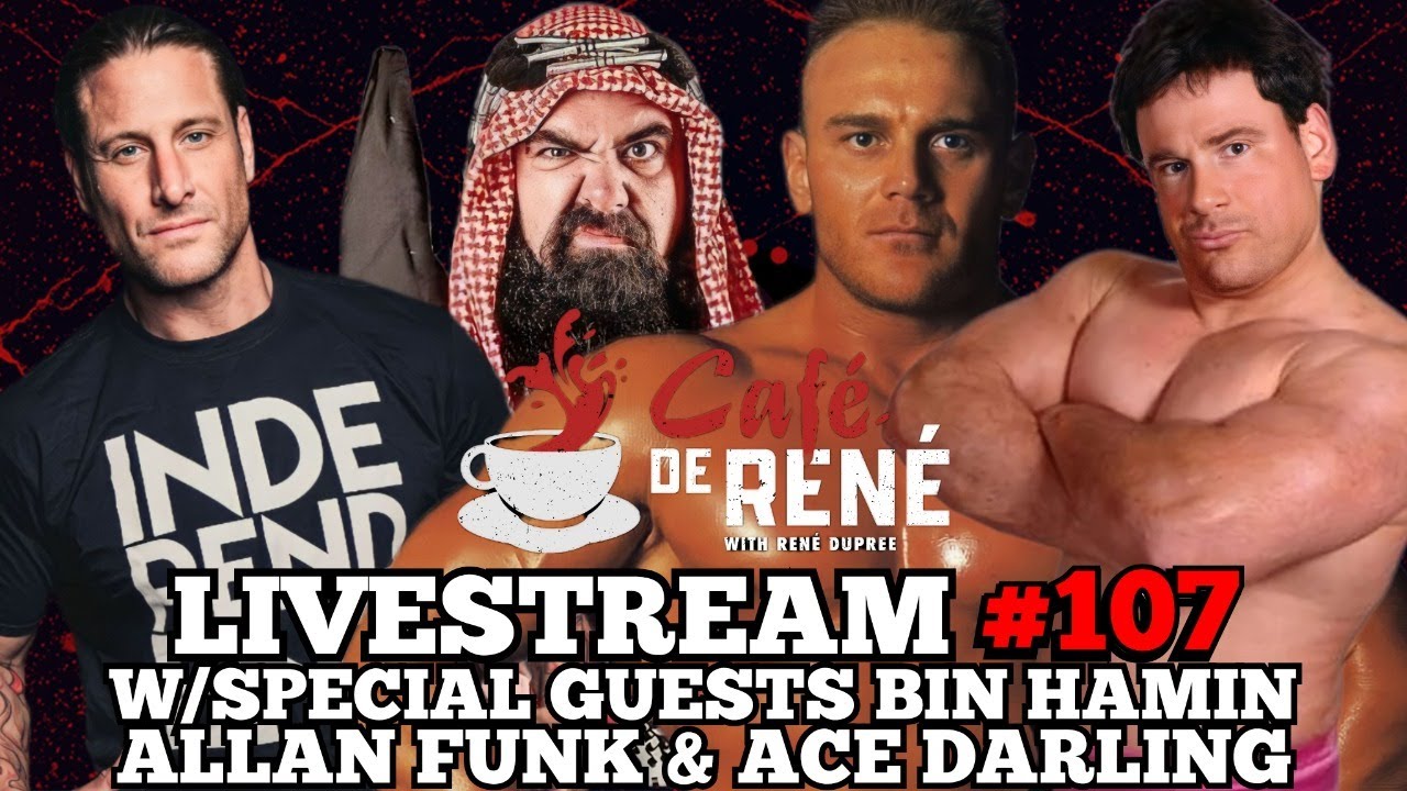 Café De René LIVESTREAM #107 W/Special Guests Bin Hamin, Allan Funk ...