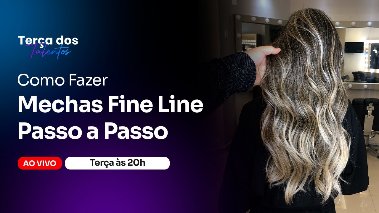 [LIVE] Como Fazer Mechas Fine Line | Terça dos Talentos - Diego Kuhn ...