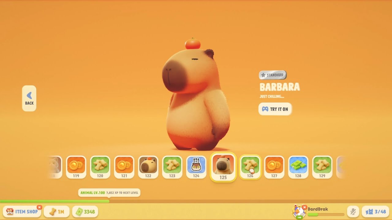 Party Animals Update #20: Showing the rewards of the new animal levels ...