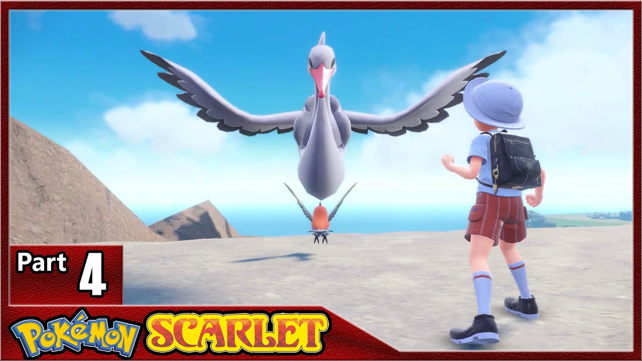 Pokemon Scarlet, Part 4 / Cortondo Bug Gym, Leader Katy, Sky Titan ...