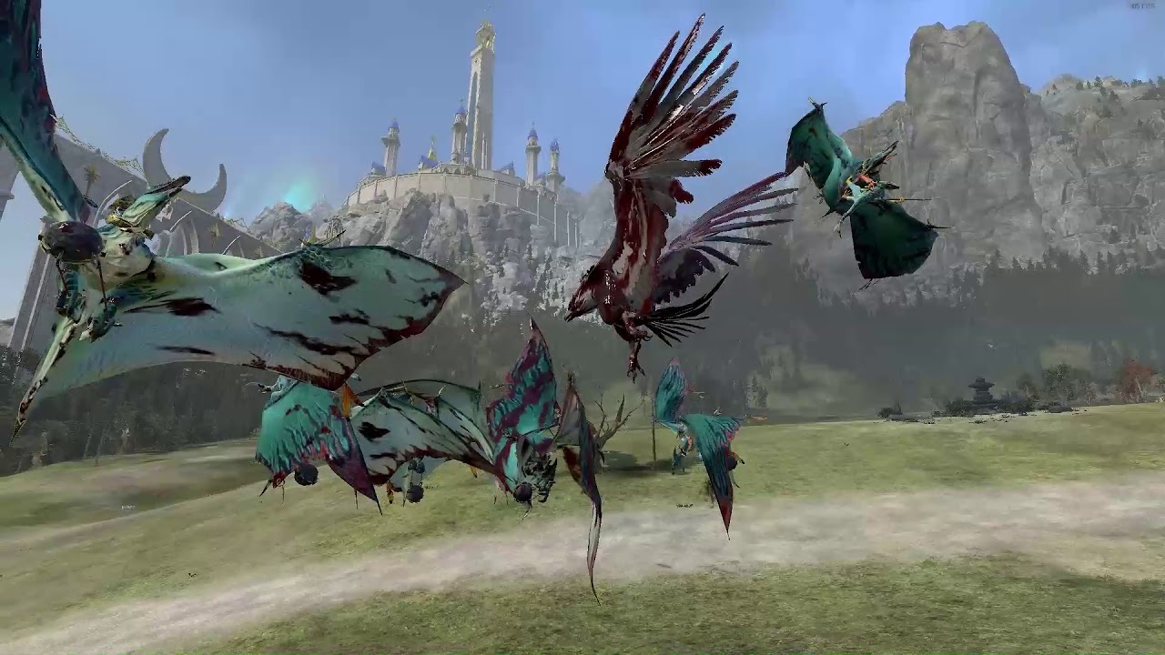 Great Eagle VS Terradon Riders | Total War: Warhammer 2 - YouTube