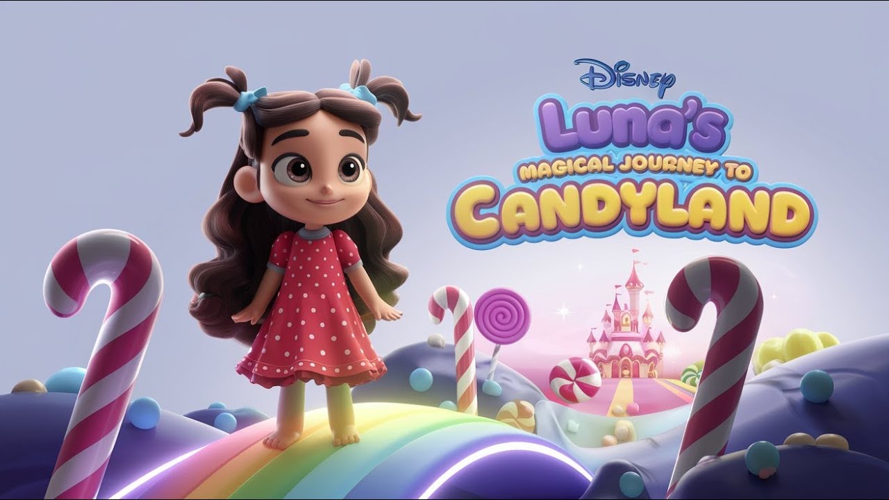 Luna's Magical Journey to Candyland: The Sweetest Bedtime Story for ...