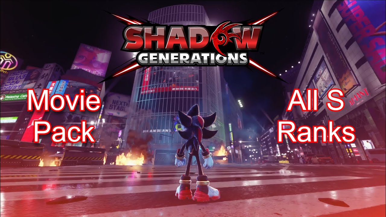 Sonic X Shadow Generations Movie DLC \\ HD No commentary - YouTube