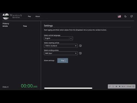 Wikipedia Speedrun: 1934 in Scotland to HMS Spur - YouTube