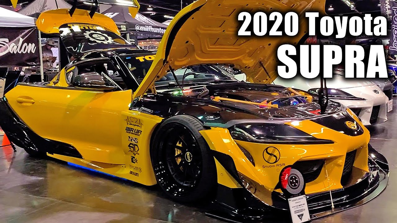 2020 Toyota GR Supra Premium • Engine, Aero Mods & Styling Up Close ...