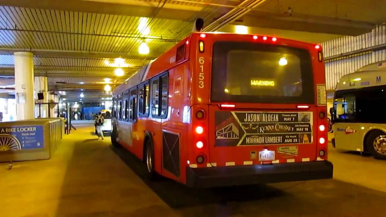 WMATA Metrobus 2006 New Flyer D40LFR #6153 - YouTube