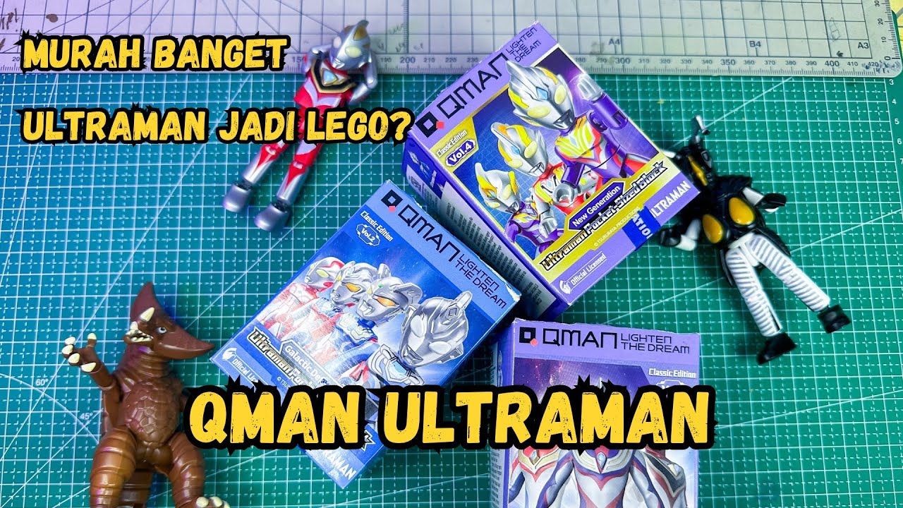 Beli Qman Ultraman - ni ultraman jadi kayak lego #ultraman - YouTube