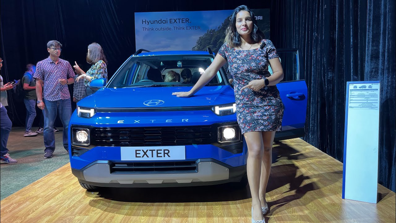 Hyundai Exter 2023 First Look - YouTube