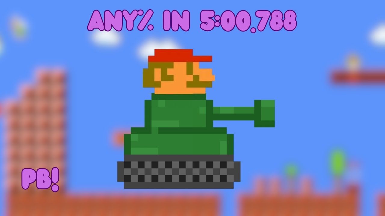 Mario the Tank: Any% in 5:00.788 (PB) - YouTube