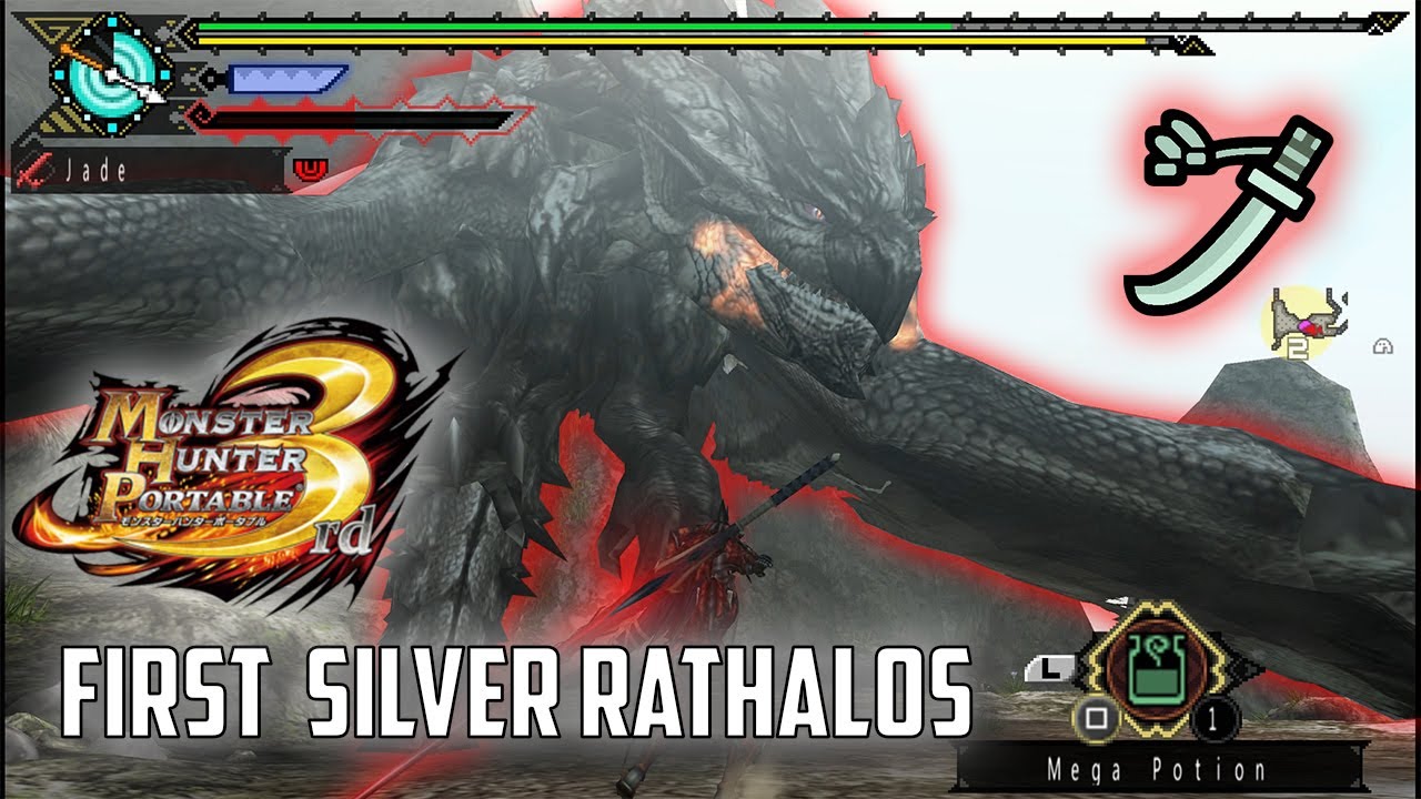 Return to MHP3rd | First Silver Rathalos [Longsword] - YouTube