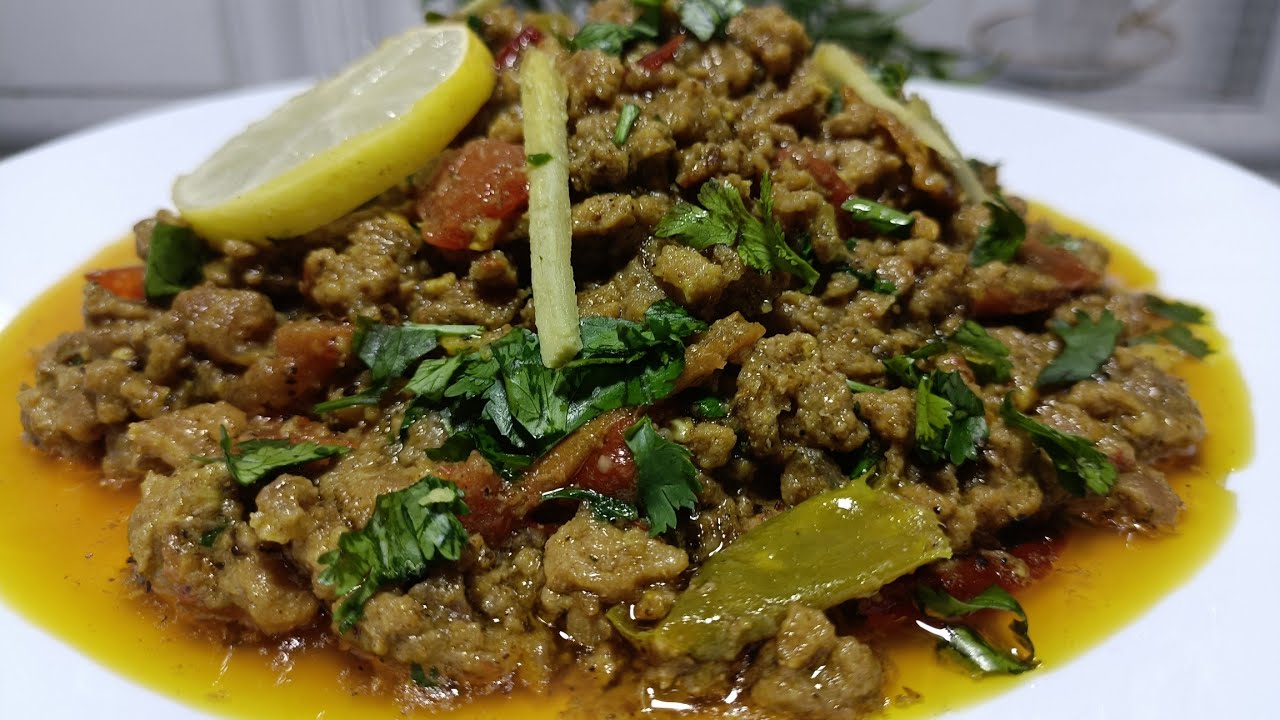 Khade Masale Ka Keema Mazedar Recipe - YouTube