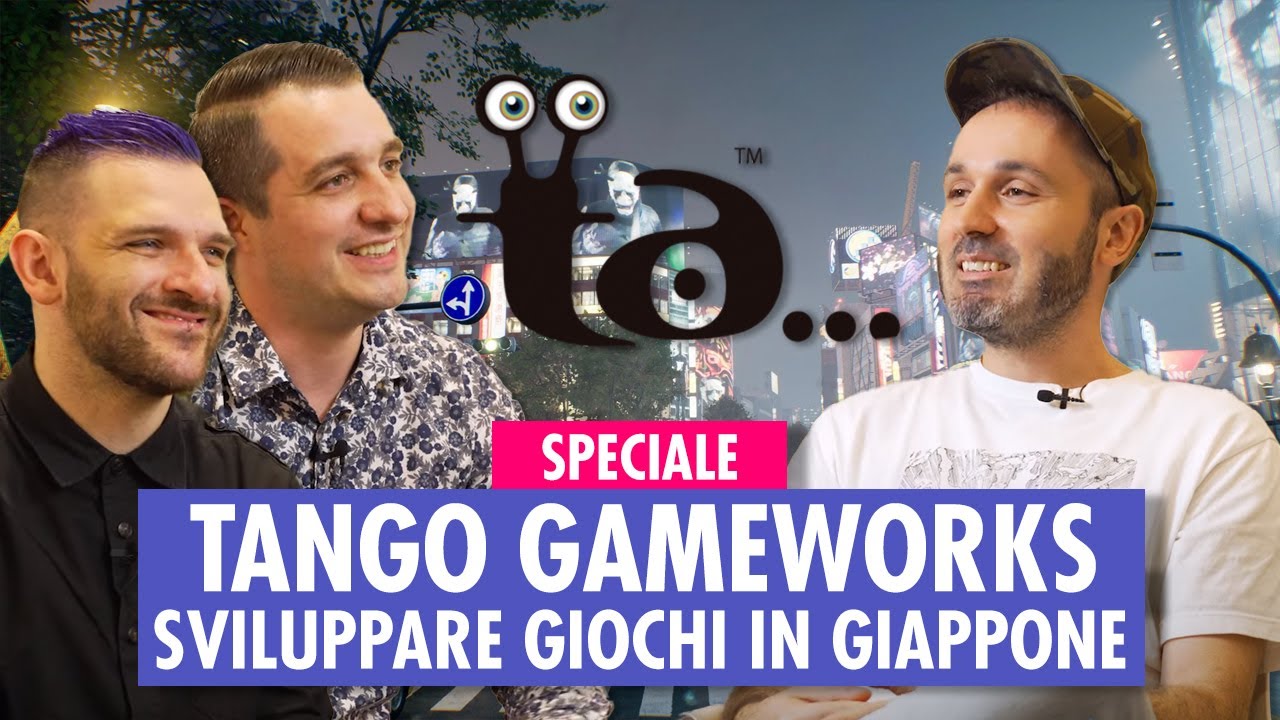 Japanese Tango (and a pinch of Carbonara) - Tango Gameworks Studio Tour - YouTube