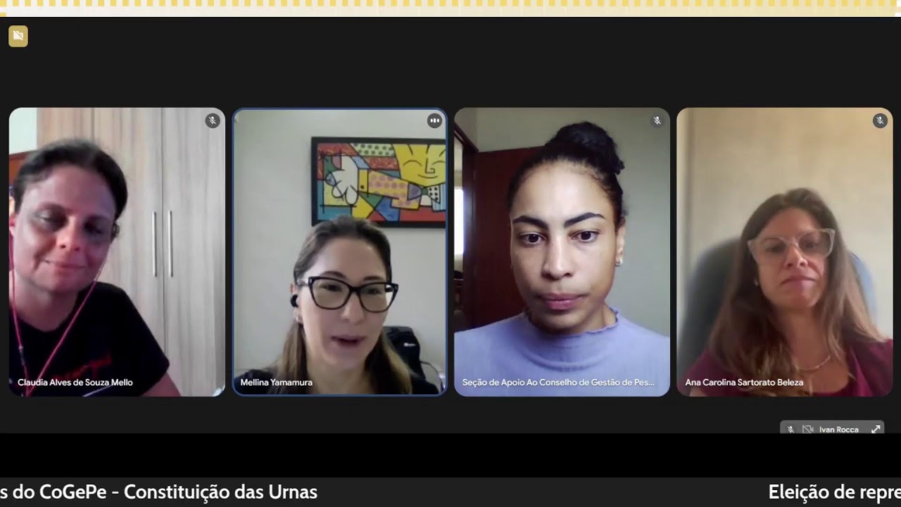 Eleição de representantes do CoGePe - Constituição das Urnas - YouTube