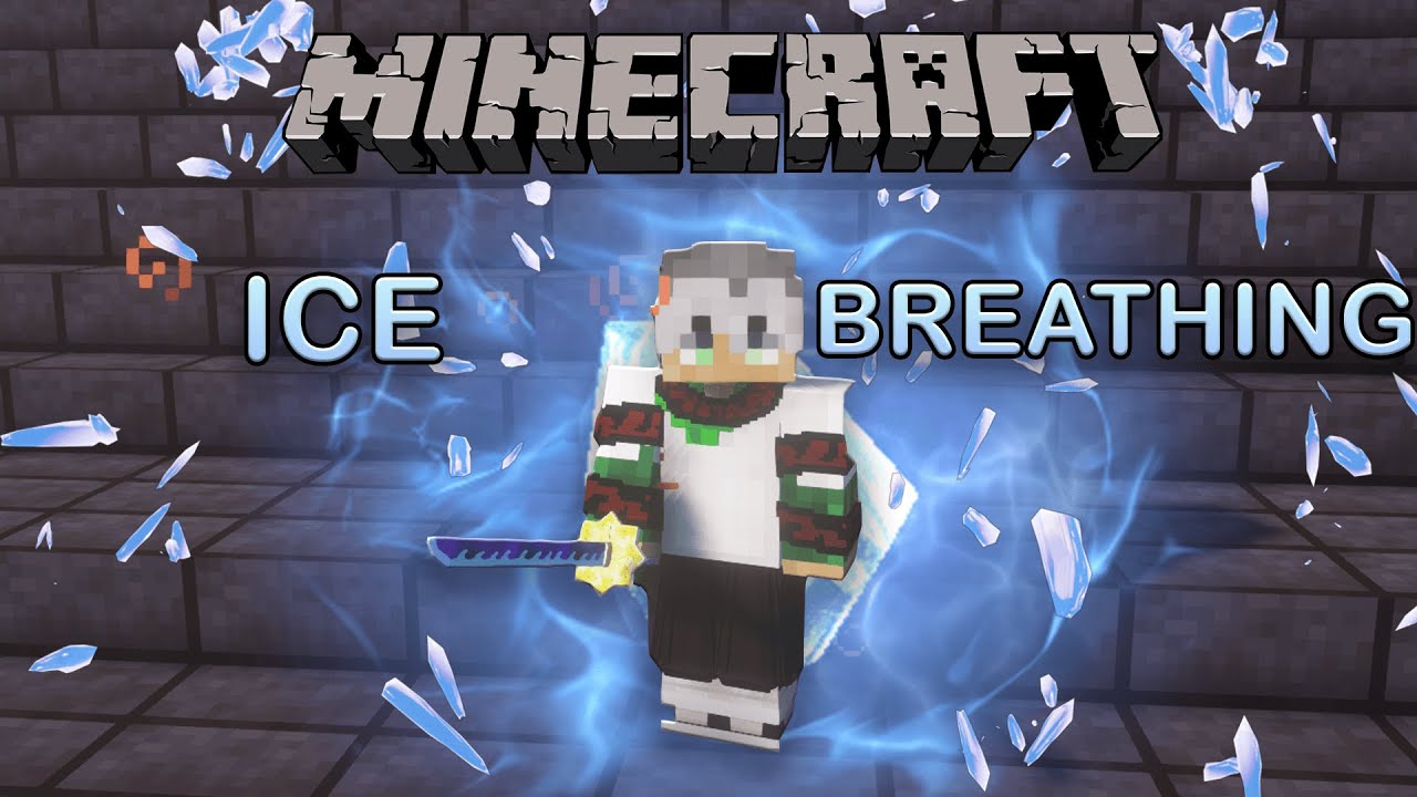 Ice Breathing In Mugen Castle - Minecraft Demon Slayer Mod - YouTube
