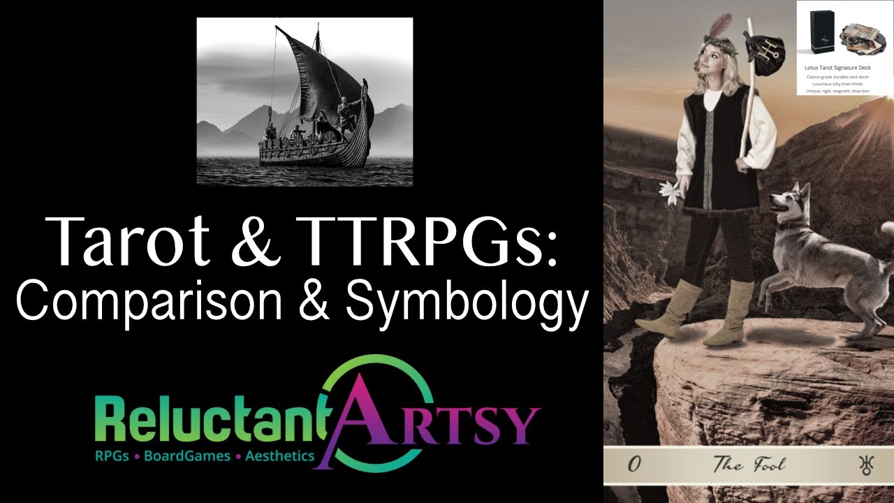 Tarot & TTRPG's: Comparison & Symbology - YouTube