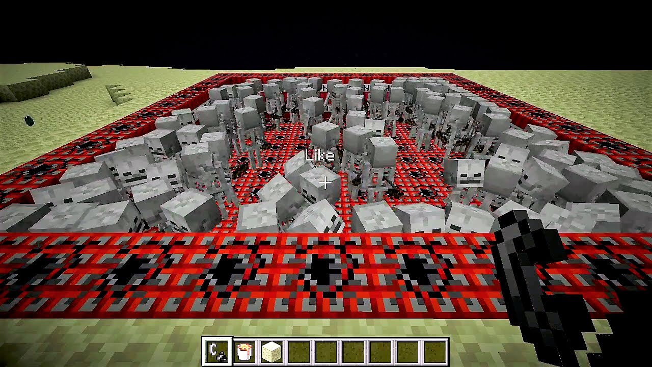 SKELETON Vs TNT - YouTube